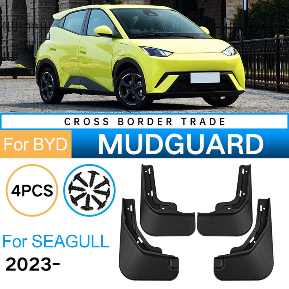 Mud Flaps For BYD Seagull 2023 Splash Guards Front Rear Wheel Mudguards ...