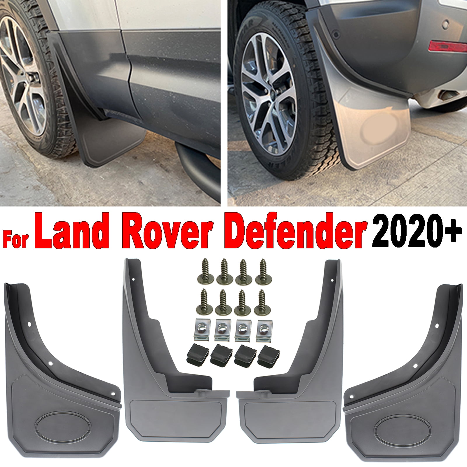 Mud Flaps For Land Rover Defender 90 110 130 2020 - 2023 Splash Guards ...
