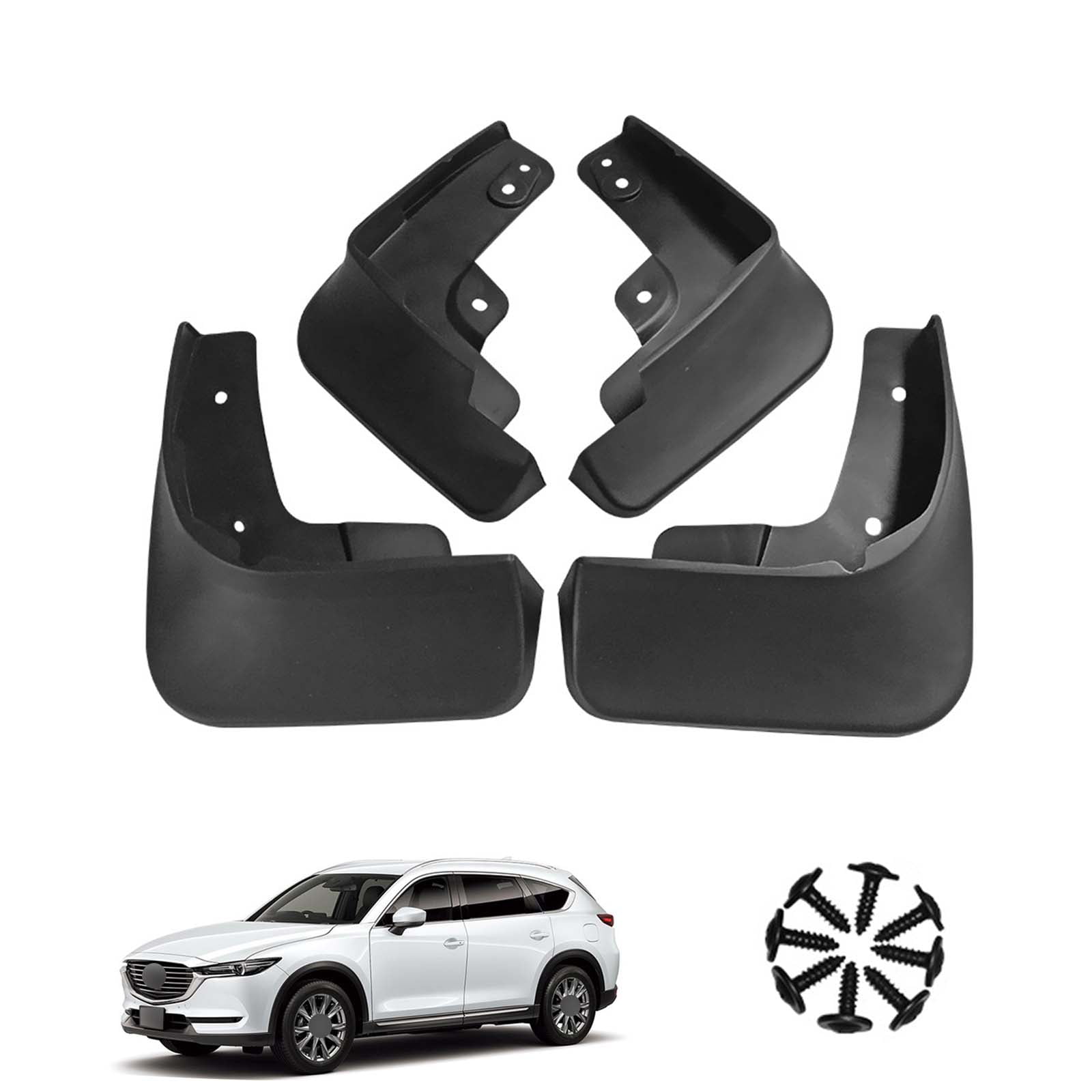 Mud Flaps Splash Guards Fit For Mazda CX-8 20017-2021, Car Fenders For ...