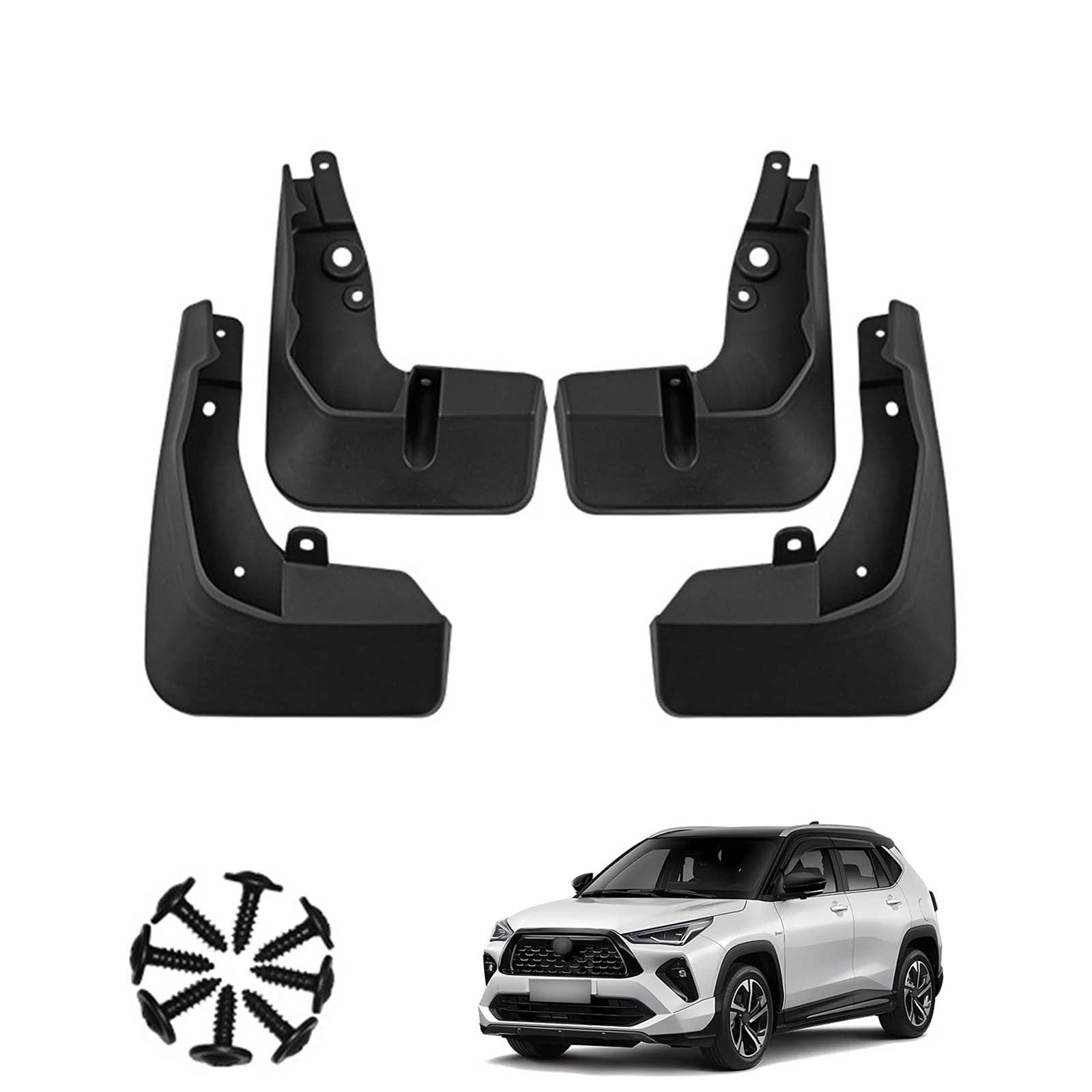 Mud Flaps Splash Guards Fit For Toyota Yaris Cross GR 2023, Car Fenders ...