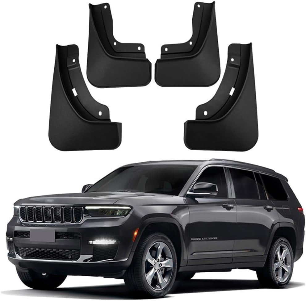 Mud Flaps Splash Guards for Jeep Grand Cherokee 2021-2024 2025,Rubber ...