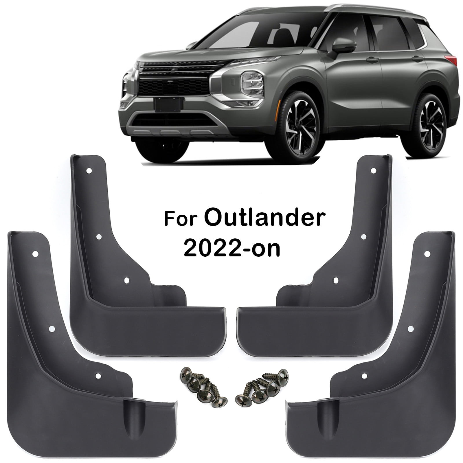 Mud Flaps for Mitsubishi Outlander 2022 2023 2024 Splash Guard ...