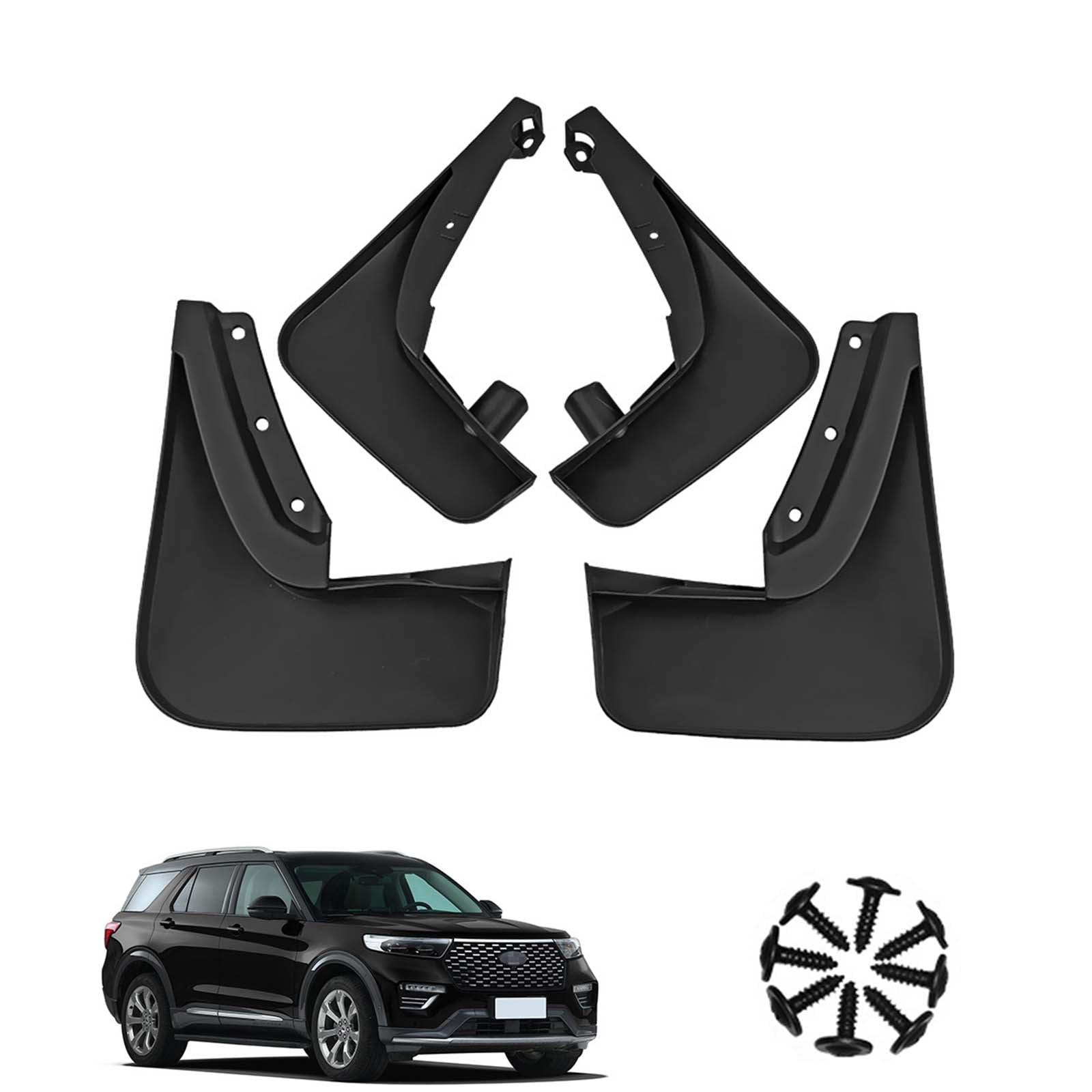 Mud Guards For Cars Fit For Ford Explorer 2020-2022, Car Fenders, Front ...