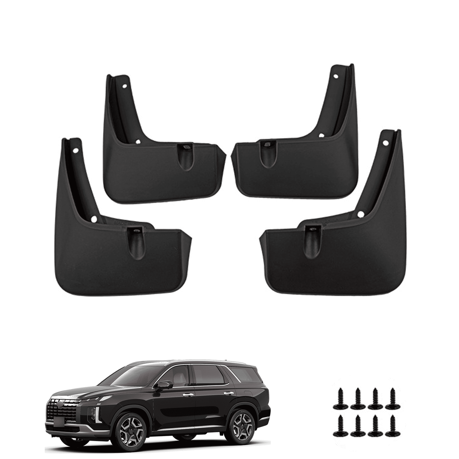 Mud Guards For Cars Fit For Hyundai Palisade 2019-2023, Car Fenders ...