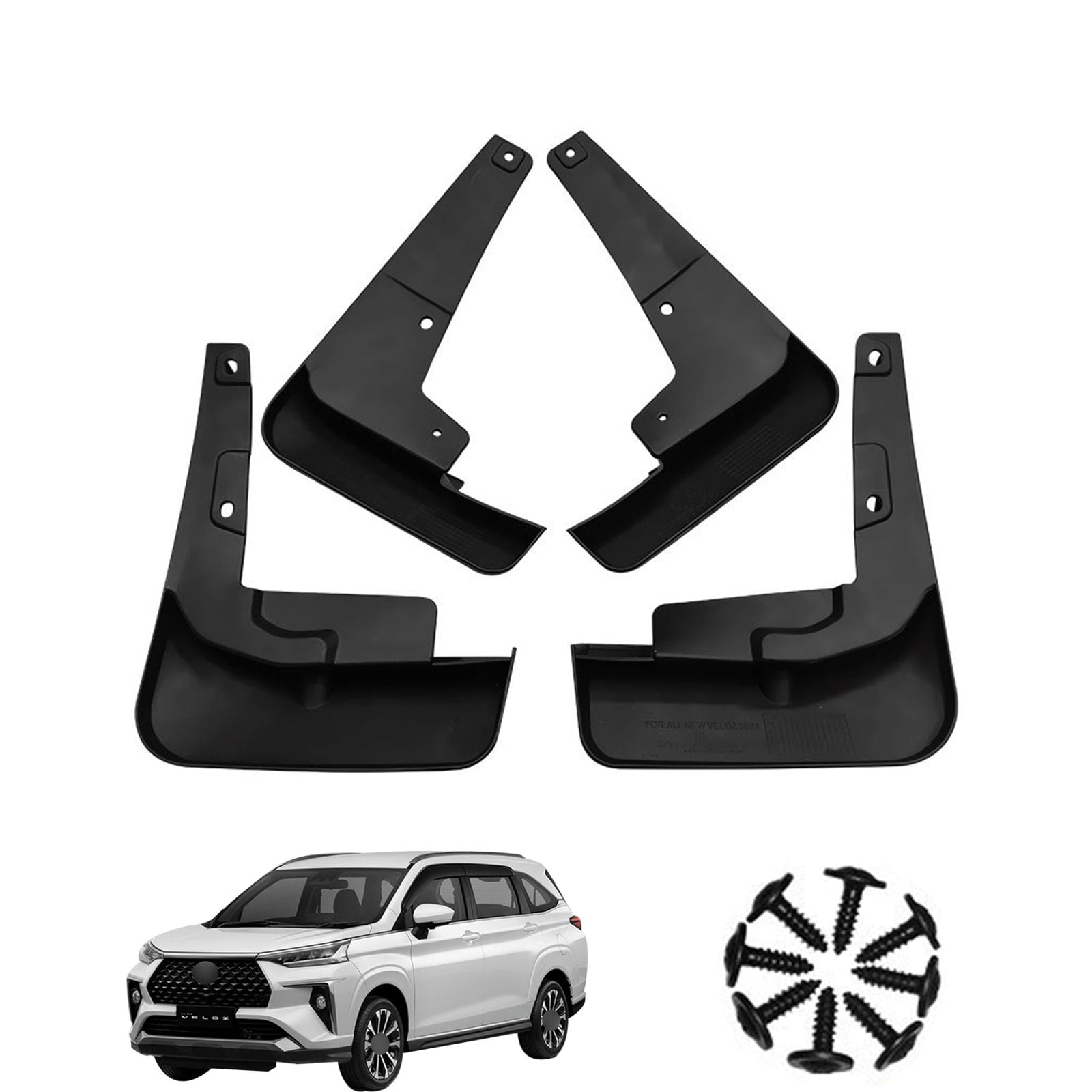 Mud Guards For Cars Fit For Toyota Veloz 2021-2022, Car Fenders, Front ...
