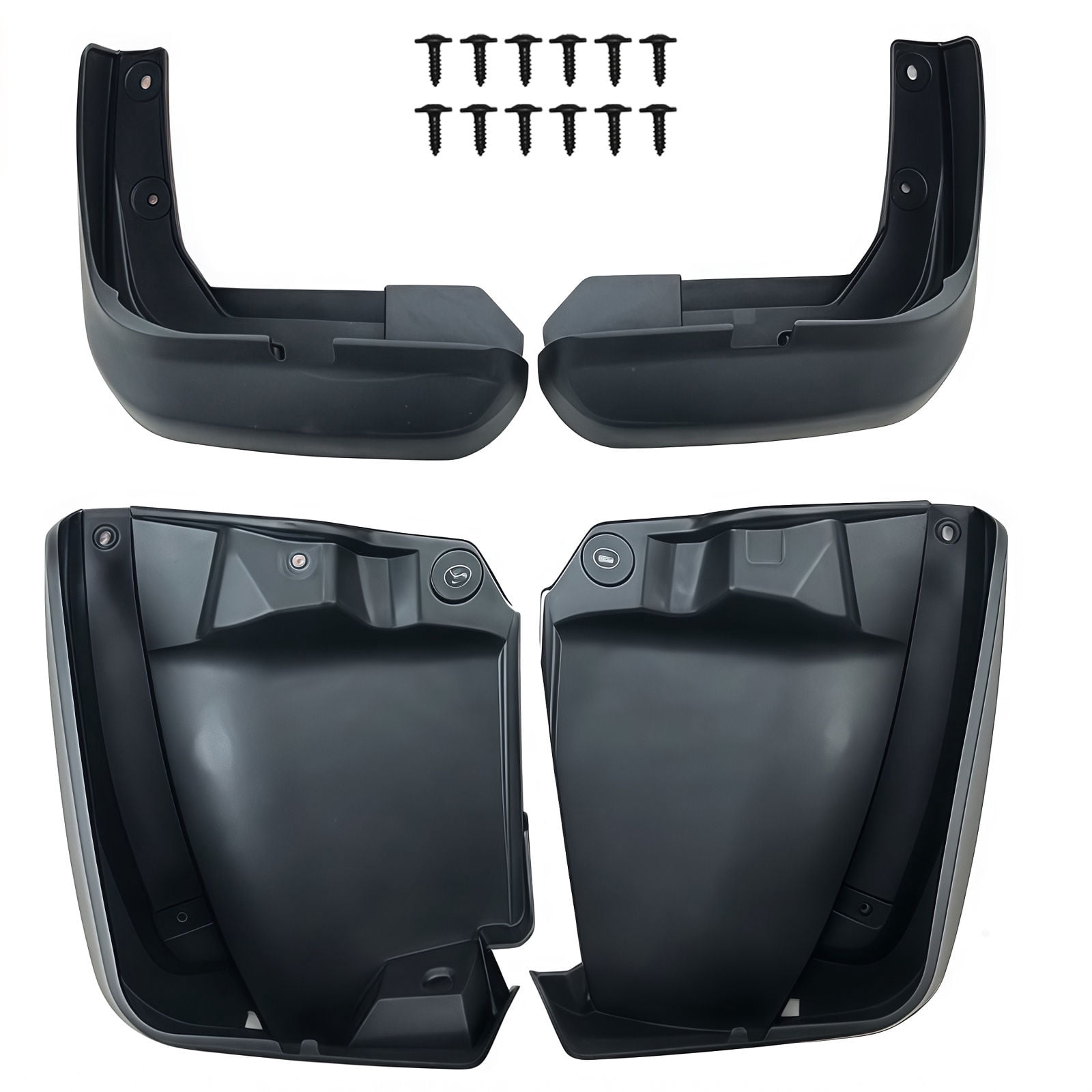 Mud Guards For Honda Civic, Splash Guards Molded Front&Rear Set-2012 ...
