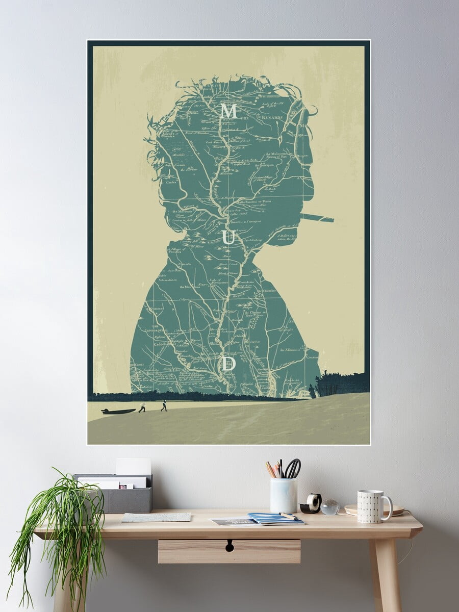 Mud - Matthew Mcconaughey Movie Artwork Poster Wall Art, Modern Wall ...