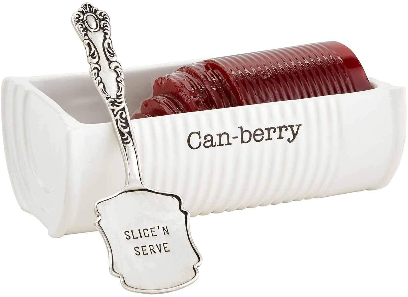 Mud Pie Can-Berry Ceramic Cranberry Serving Dish and Spatula Set ...