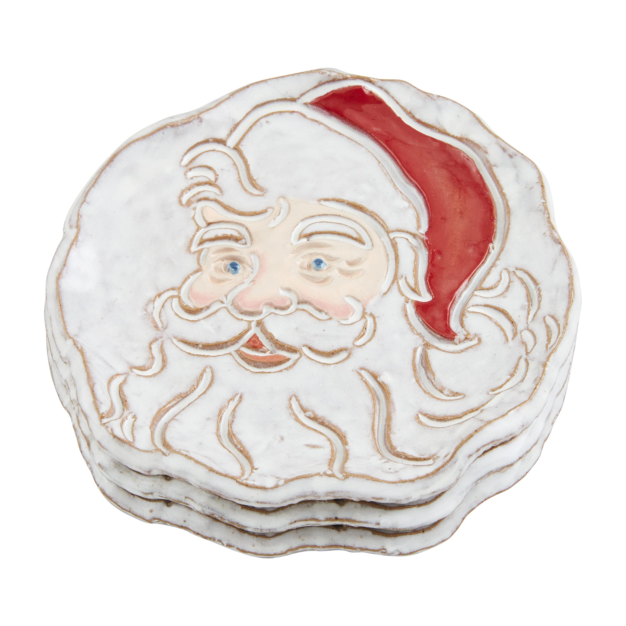 Mud Pie Dipping Tidbit, 4" dia, Santa - Walmart.com