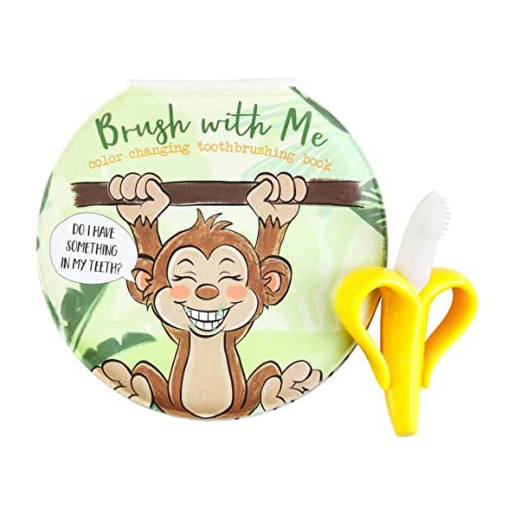Mud Pie Kids Monkey Toothbrush Book - Walmart.com