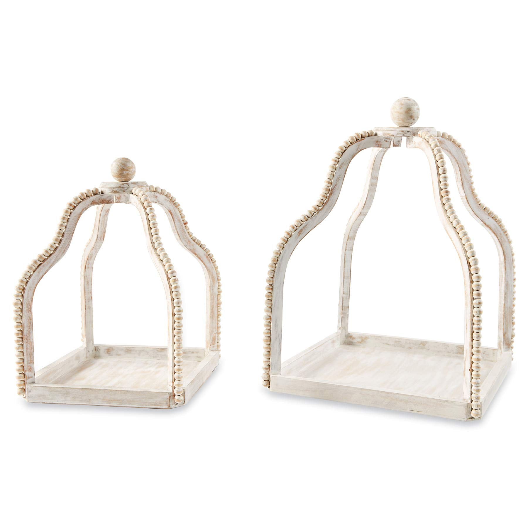 Mud Pie Beaded Lantern Set - Walmart.com