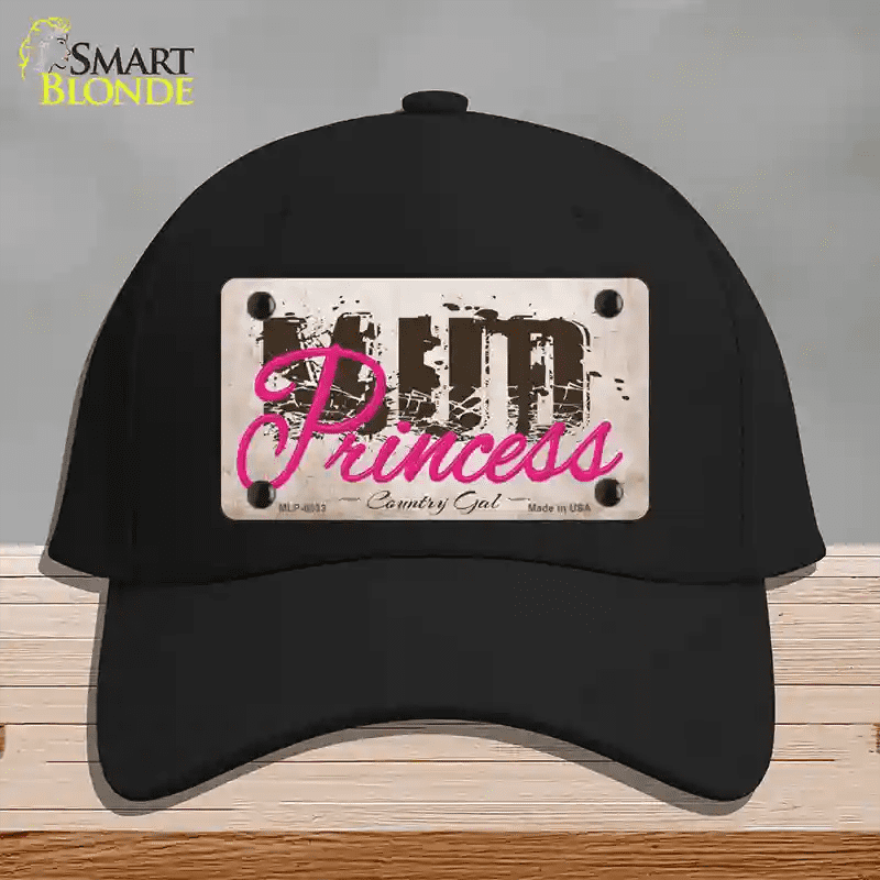 Mud Princess Novelty License Plate Hat Cotton Black - Walmart.com