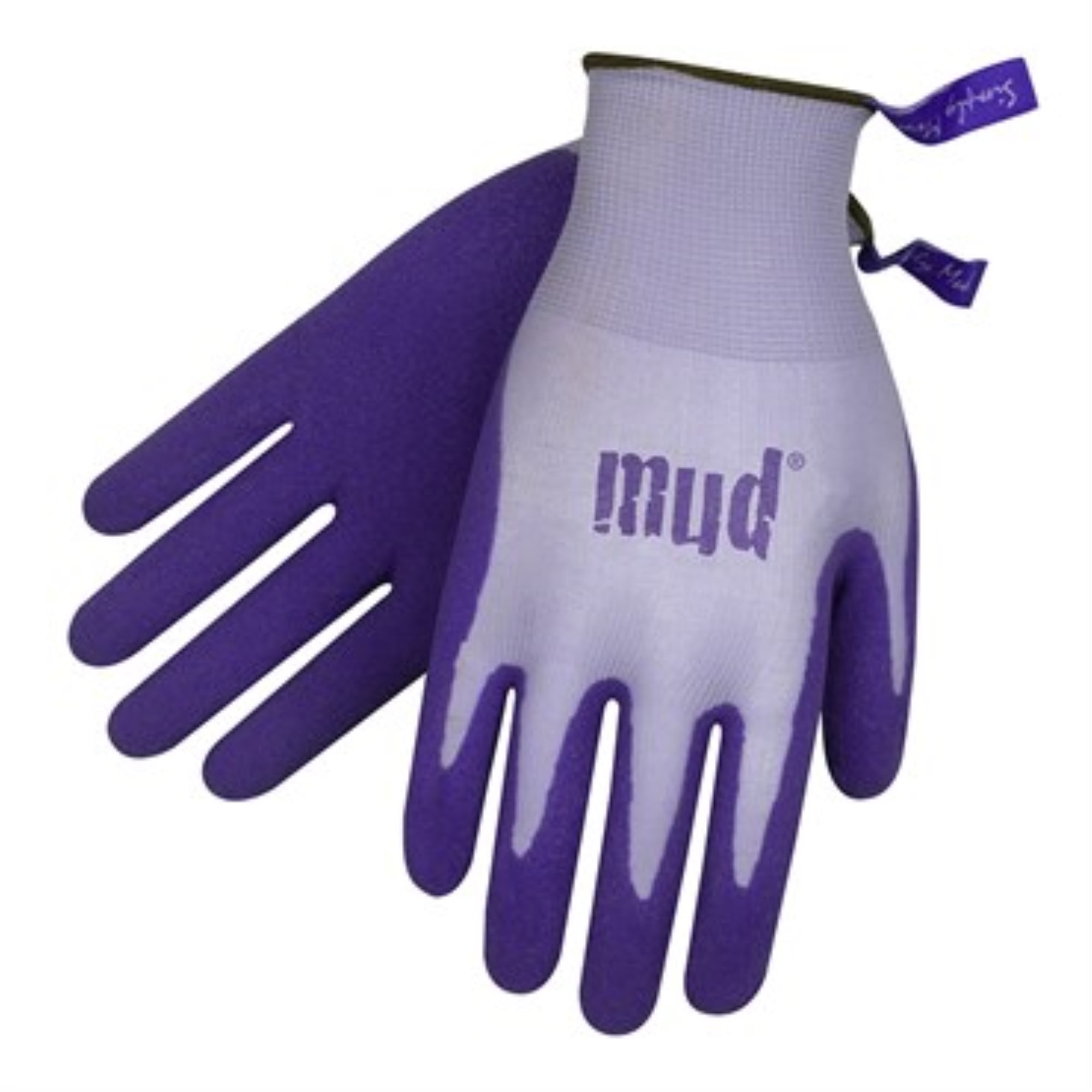 Mud Simply Mud Micro-Finish Nitrile Coated Gloves Muddy Glove - Large ...