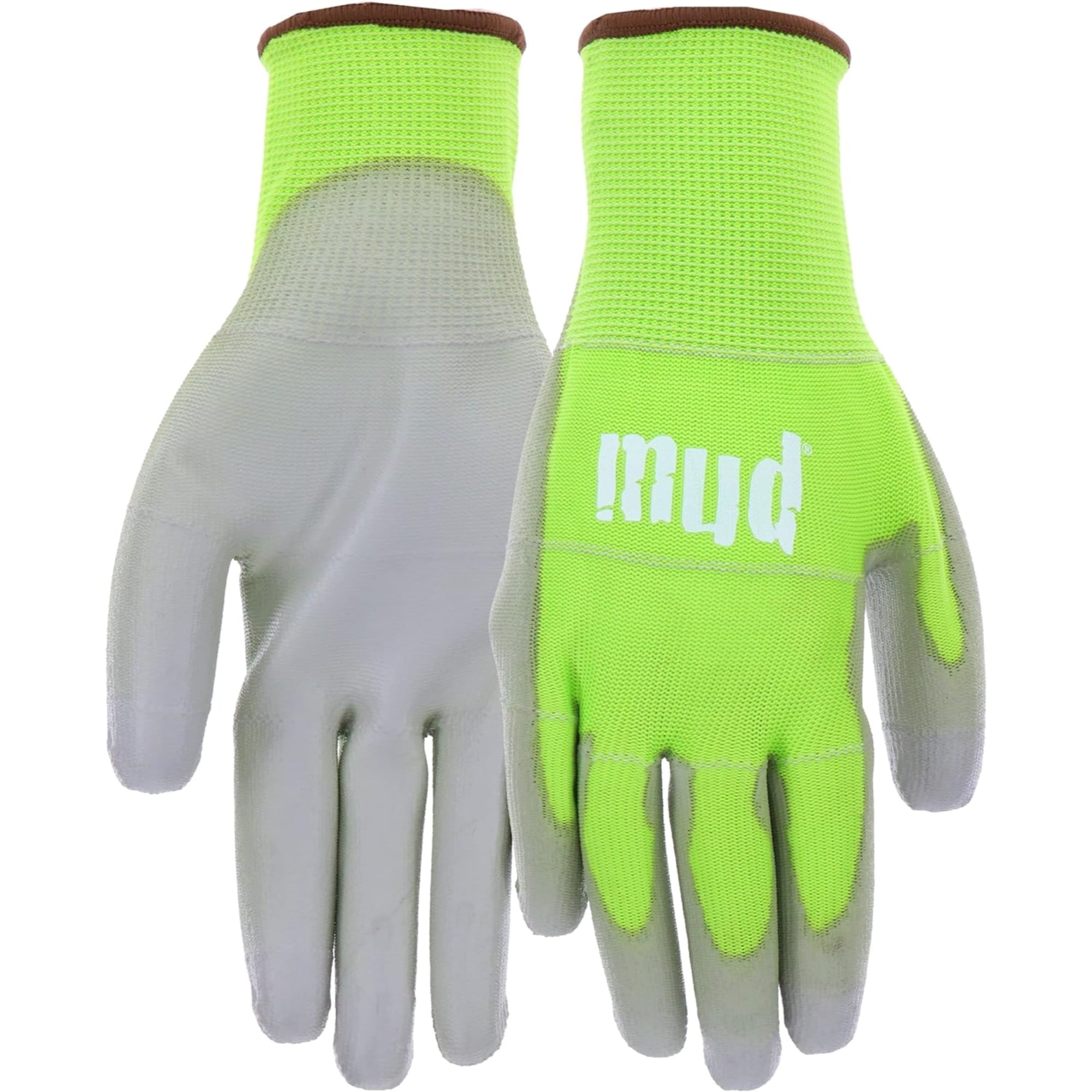 Mud Smart Mud Polyurethane Coated Palm Gloves, Apple, Small - Walmart.com
