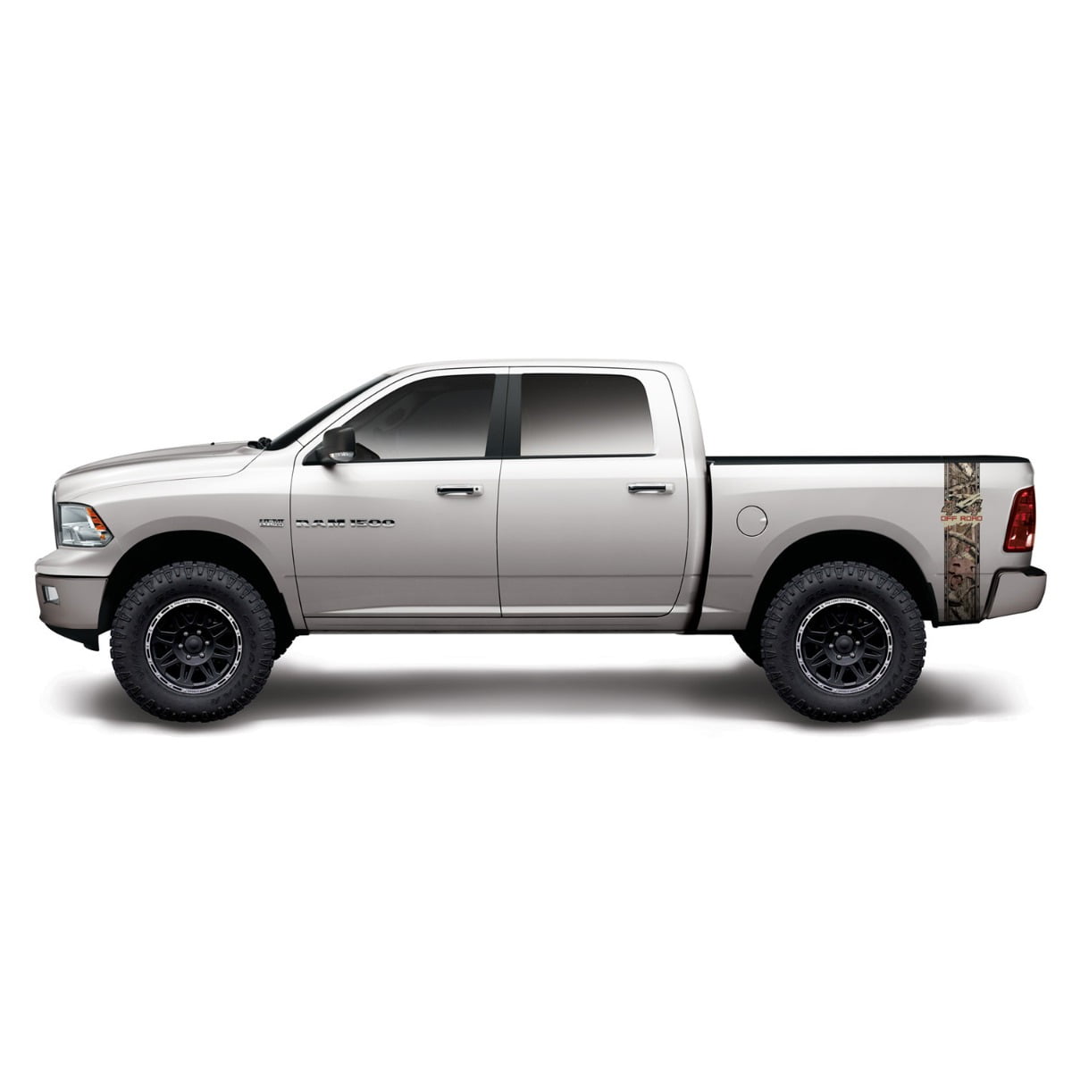 Mud Splash 4x4 Off Road Rear Quarter Panel Mossy Oak Camo Vinyl Wrap ...