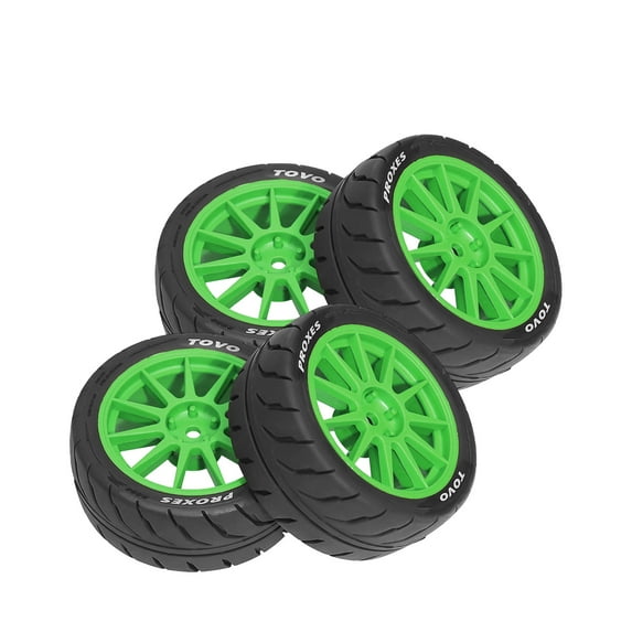 Mud Terrain Tires Beadlock Wheel Tires for 1/10 Remote Control Crawlers ...