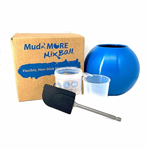 Mud n’ More MixBall – Mixes Quick-Setting Drywall Mud, Paint, Grout ...
