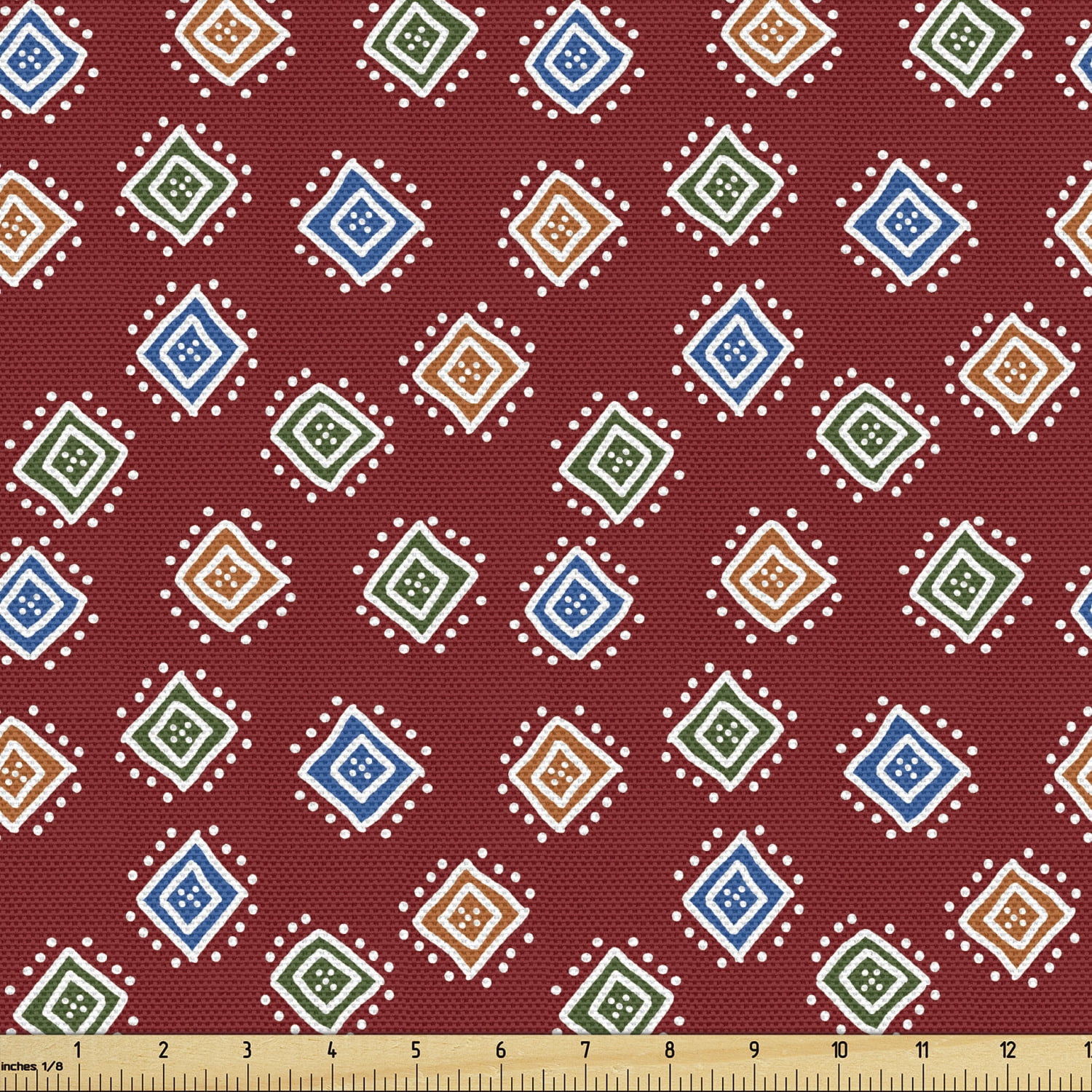 Mudcloth Sofa Upholstery Fabric by the Yard, Native Folkloric Boho ...