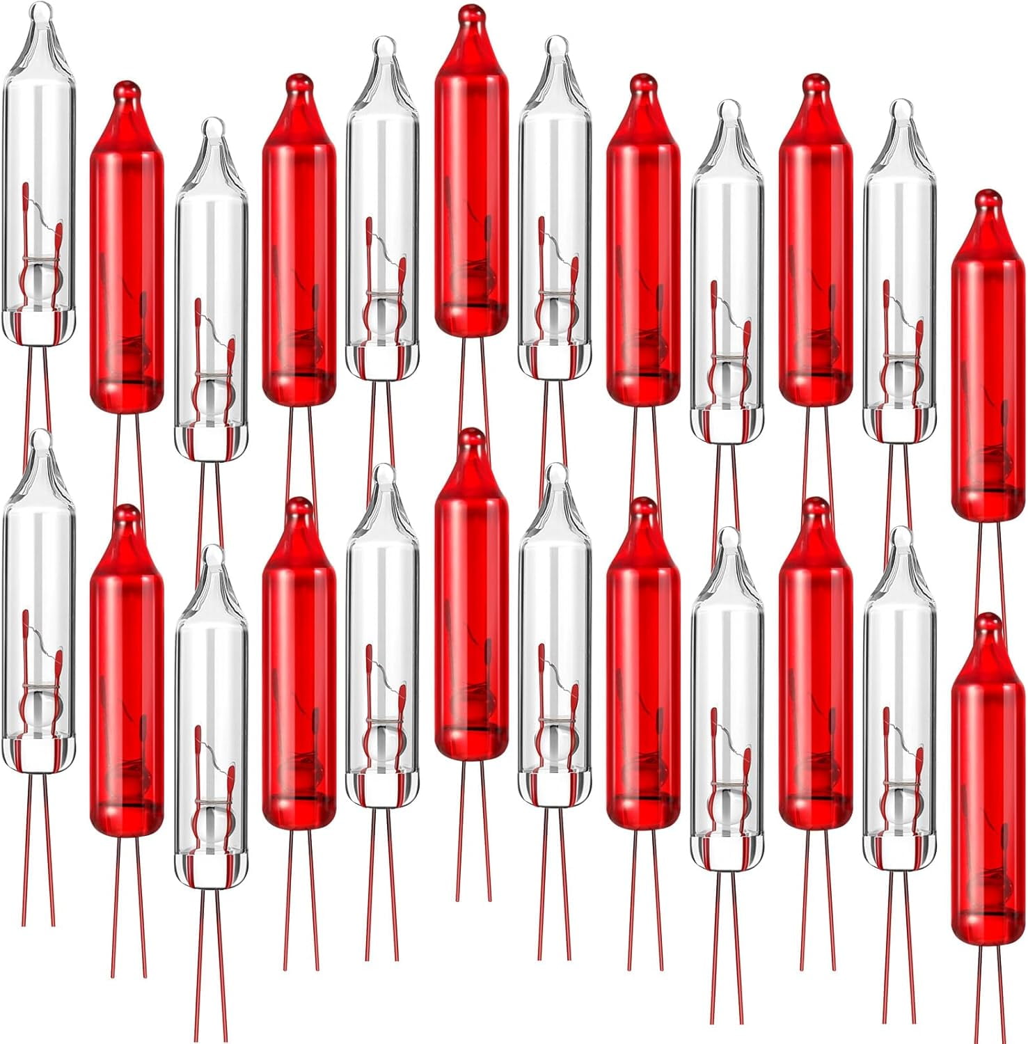 Mudder 100 Count 2.5V Christmas 50/100/150/200 Count Mini Incandescent ...