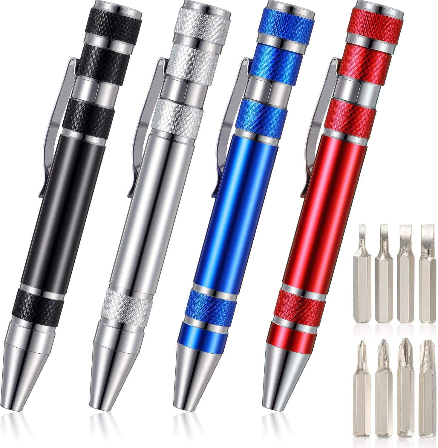 Pen Screwdriver Fathers Day Dad Gifts Multitool Handy Tool 8 in 1 ...