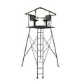 Muddy 12' Quad Pod - 57"L x 57"W Durable Steel 500 Pound Capacity ...
