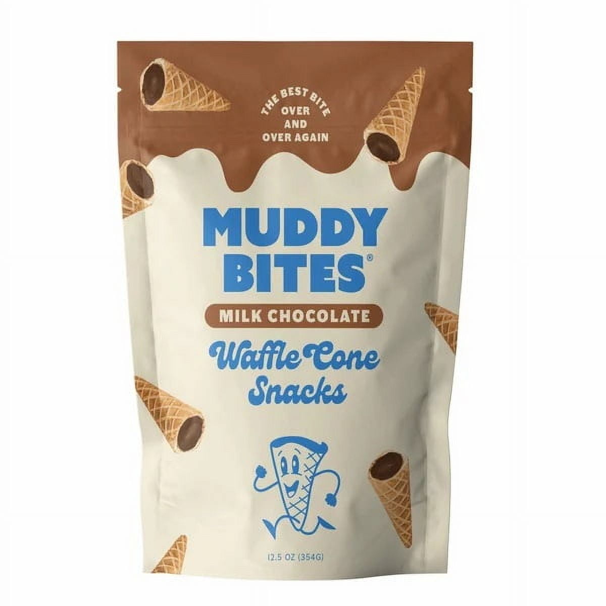 Muddy Bites Milk Chocolate Waffle Cone Snacks, 12.5 Ounce Bag - Walmart.com