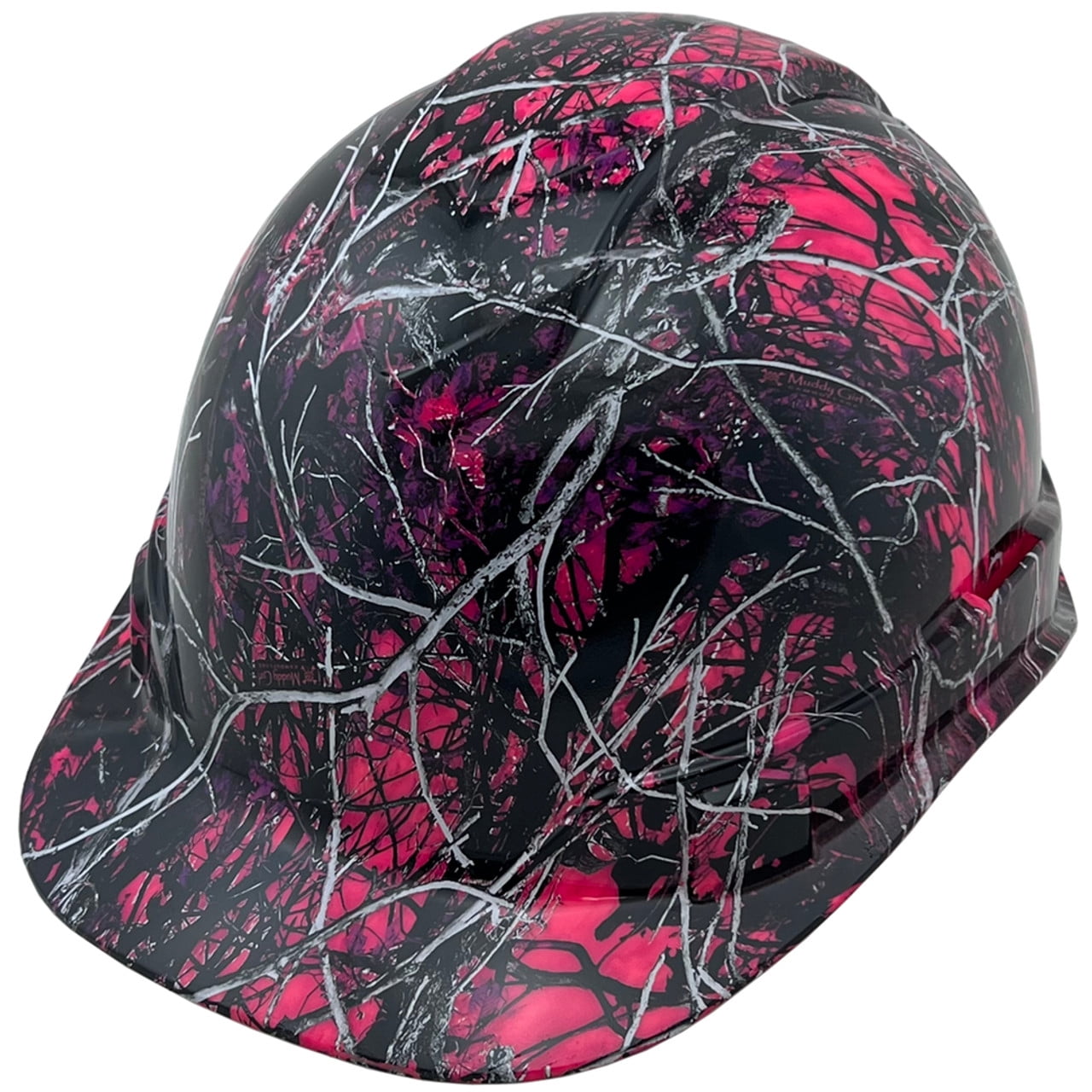 Muddy Girl Pink Hydro Dipped Hard Hats Cap Style - Walmart.com