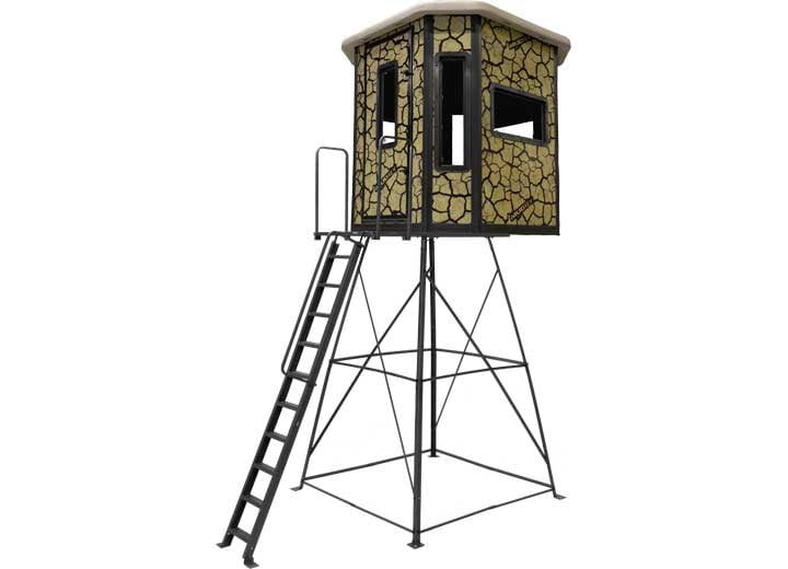 Muddy MUD-BBBST5000-10C Bull XL Box Blind Steel Constuction Cracked Mud ...