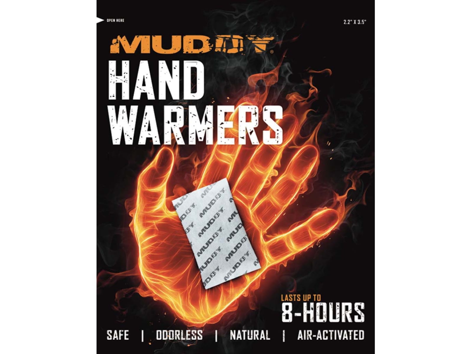 Muddy MUD-DHW-PDQ 2x3.5in Single Use Air Activated Hand Warmers (40 ...