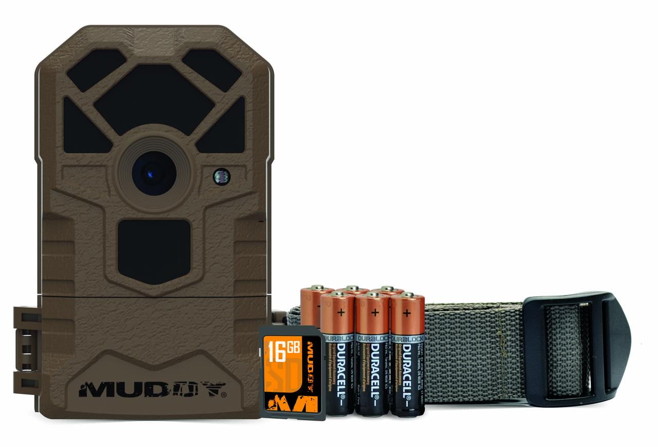 Muddy Manifest 14 MP Trail Camera with batteries and 16GB SD Card, MUD ...