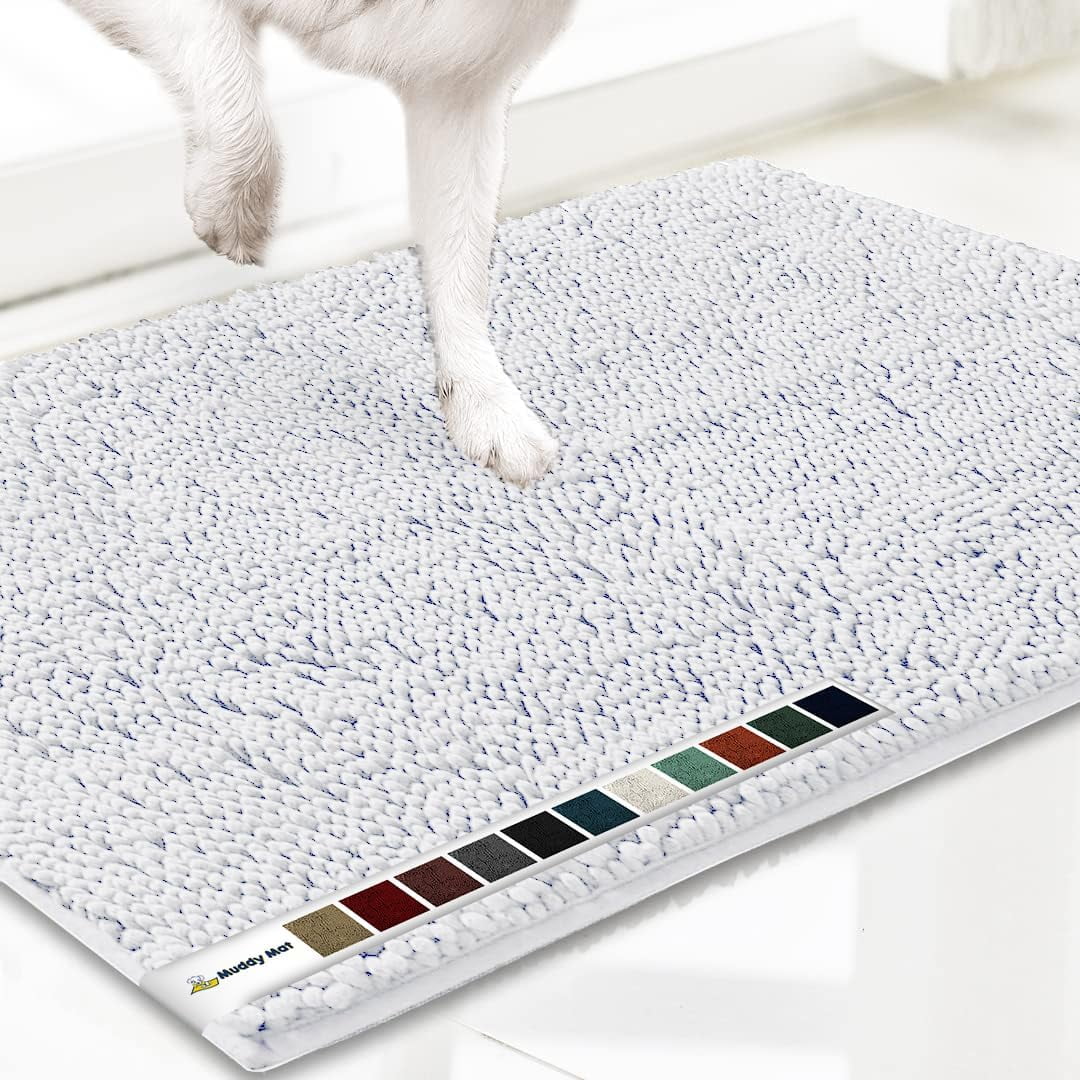 Muddy Mat® AS-SEEN-ON-TV Highly Absorbent Microfiber Door Mat and Pet ...