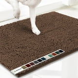 "Muddy Mat, Microfiber Door Mat and Pet Rug, Absorbent Chenille ...