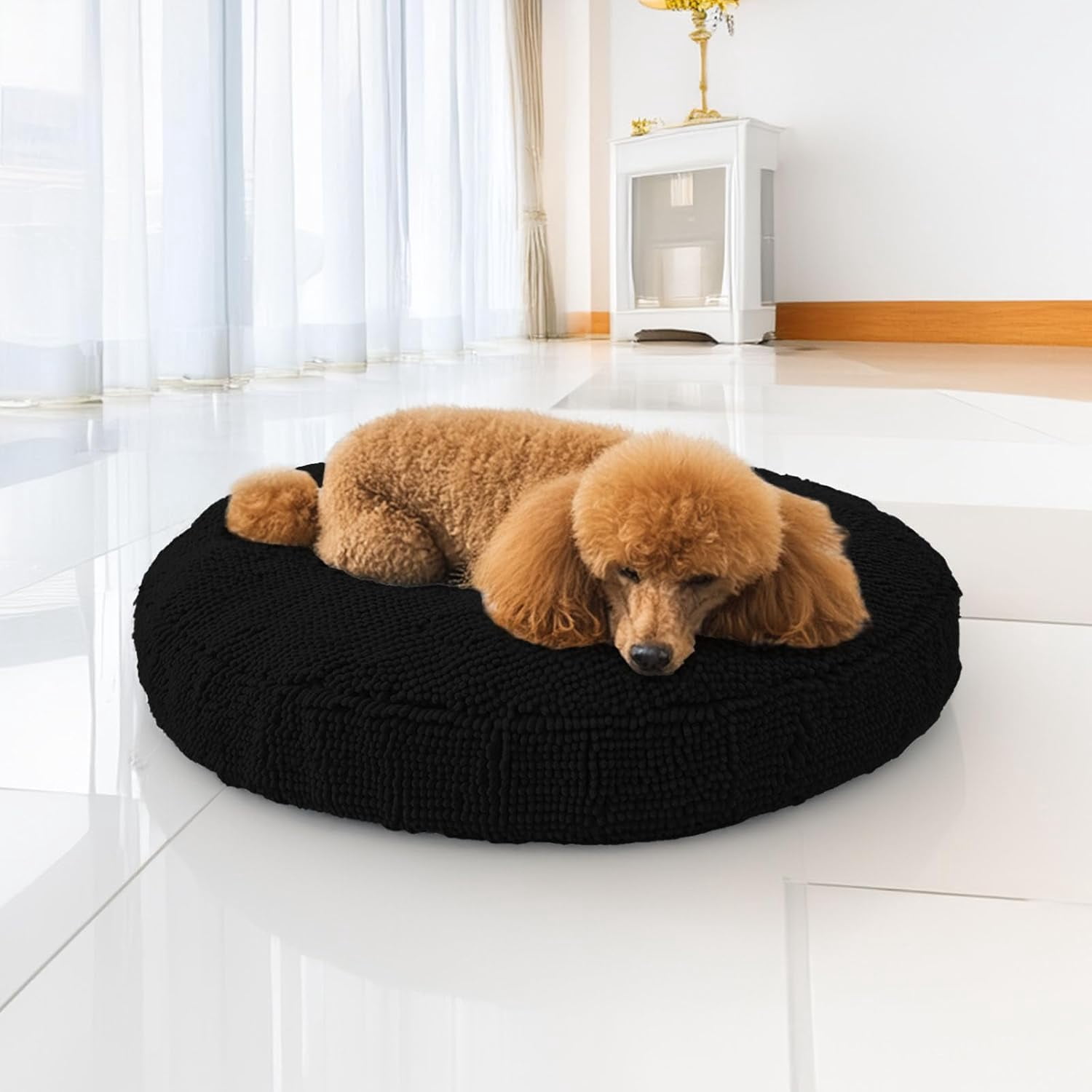 Muddy Mat® Cloud K-9 Bed for Dogs & Cats, Soft & Relaxing Donut Dog Bed ...