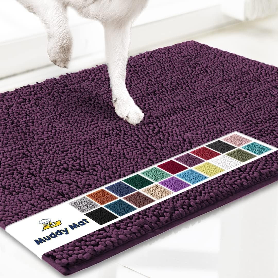 Muddy Mat® Original Dog Door Mat for Muddy Paws, Super Absorbent ...