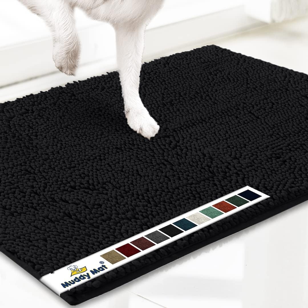Muddy Mat® Original Dog Door Mat for Muddy Paws, Super Absorbent ...