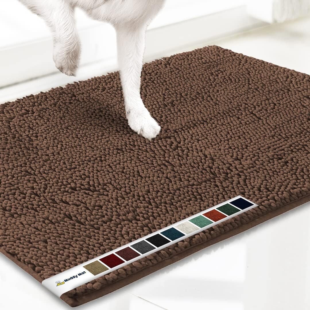 "Muddy Mat, Microfibra Absorbente, Tapete para Puerta y Mascotas ...
