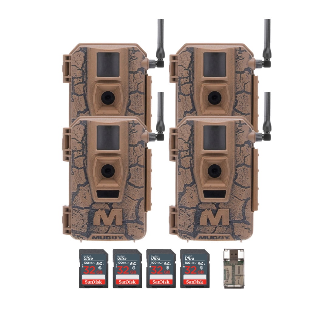 Muddy Mitigator Cellular 24MP Imaging Trail Camera with 80 Feet ...