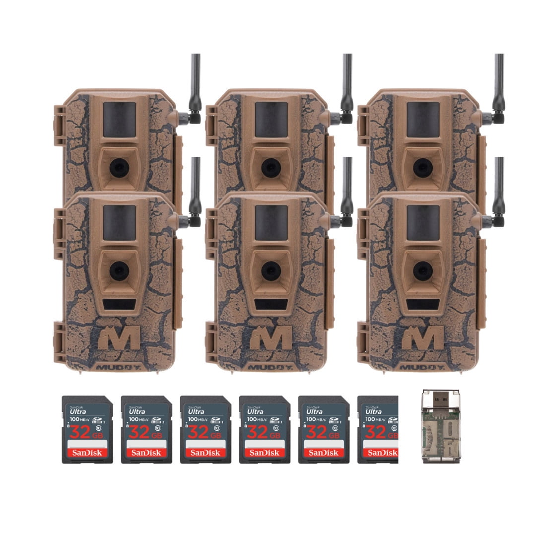 Muddy Mitigator Cellular 24MP Imaging Trail Camera with 80 Feet ...
