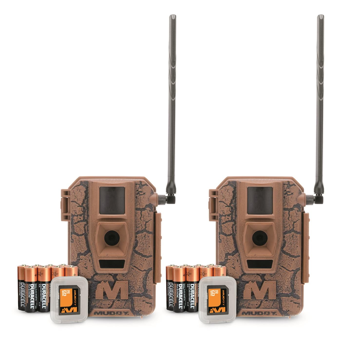 Muddy Mitigator Cellular Game Camera Bundle with Dual Network ...