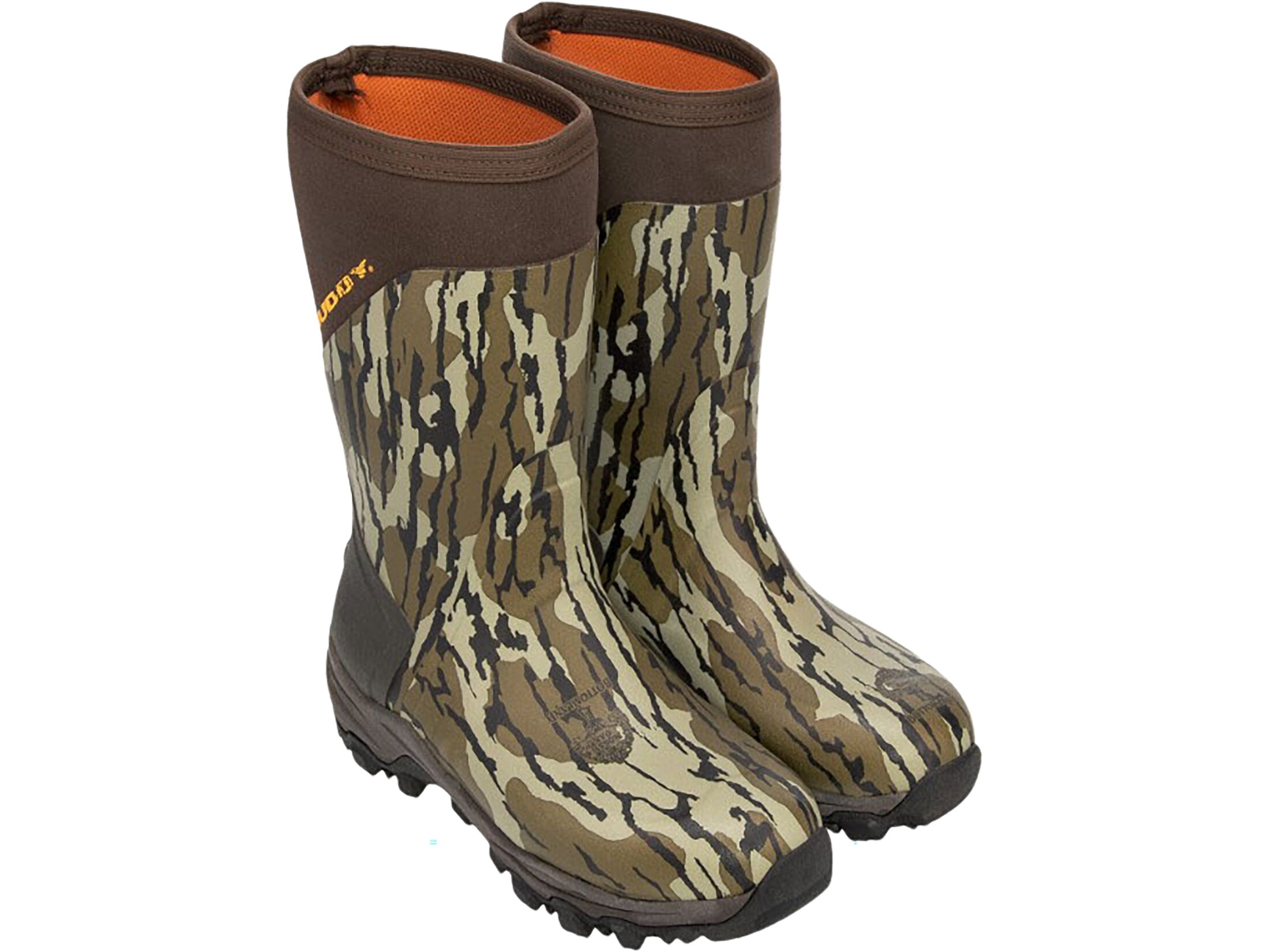 Muddy Outdoors DV8 13" Rubber Boots Rubber Mossy Oak Bottomland Men's ...