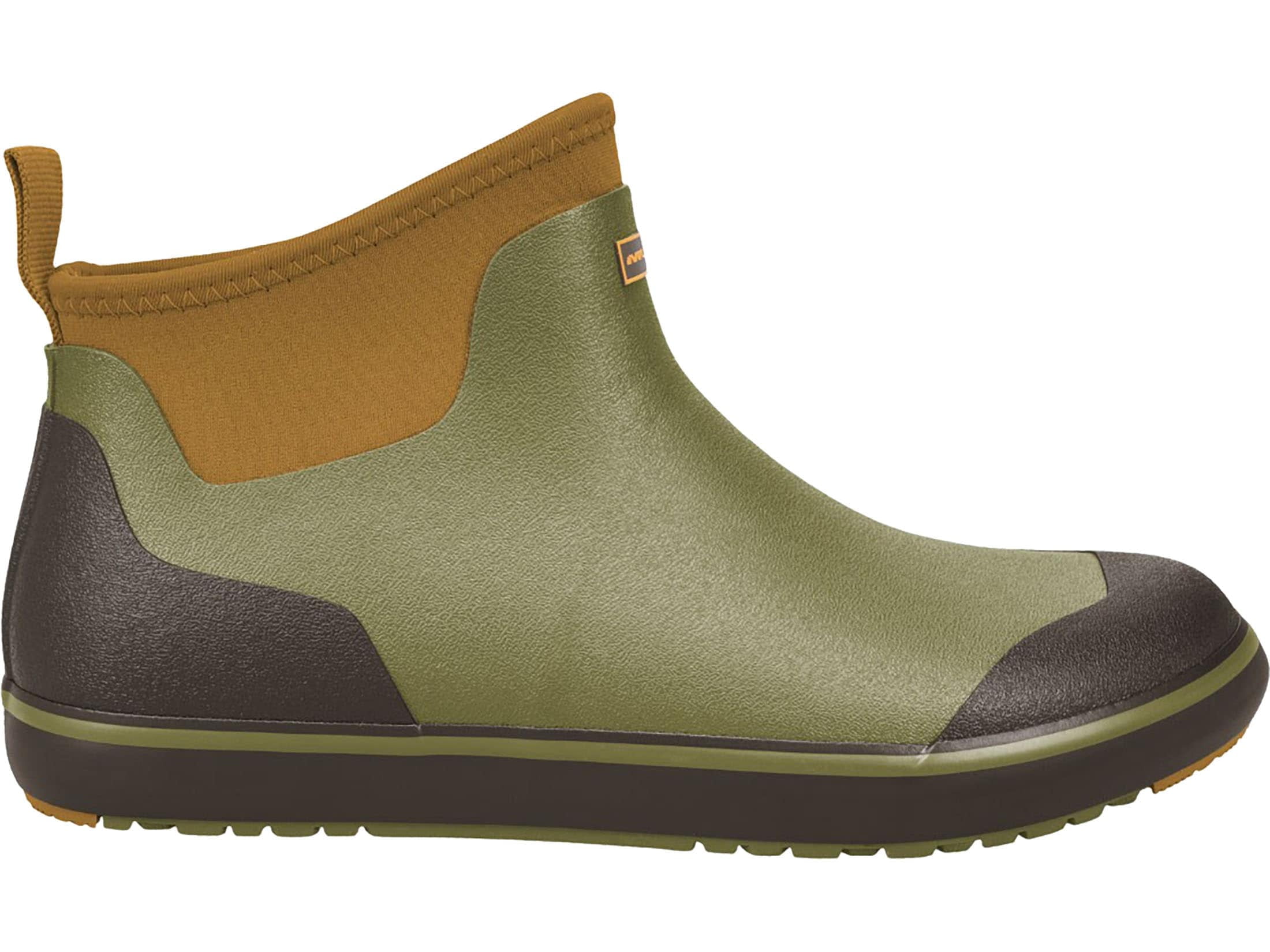 Muddy Outdoors Men's DV8 Deck Boots Rubber Ranger Green 12 D - Walmart.com