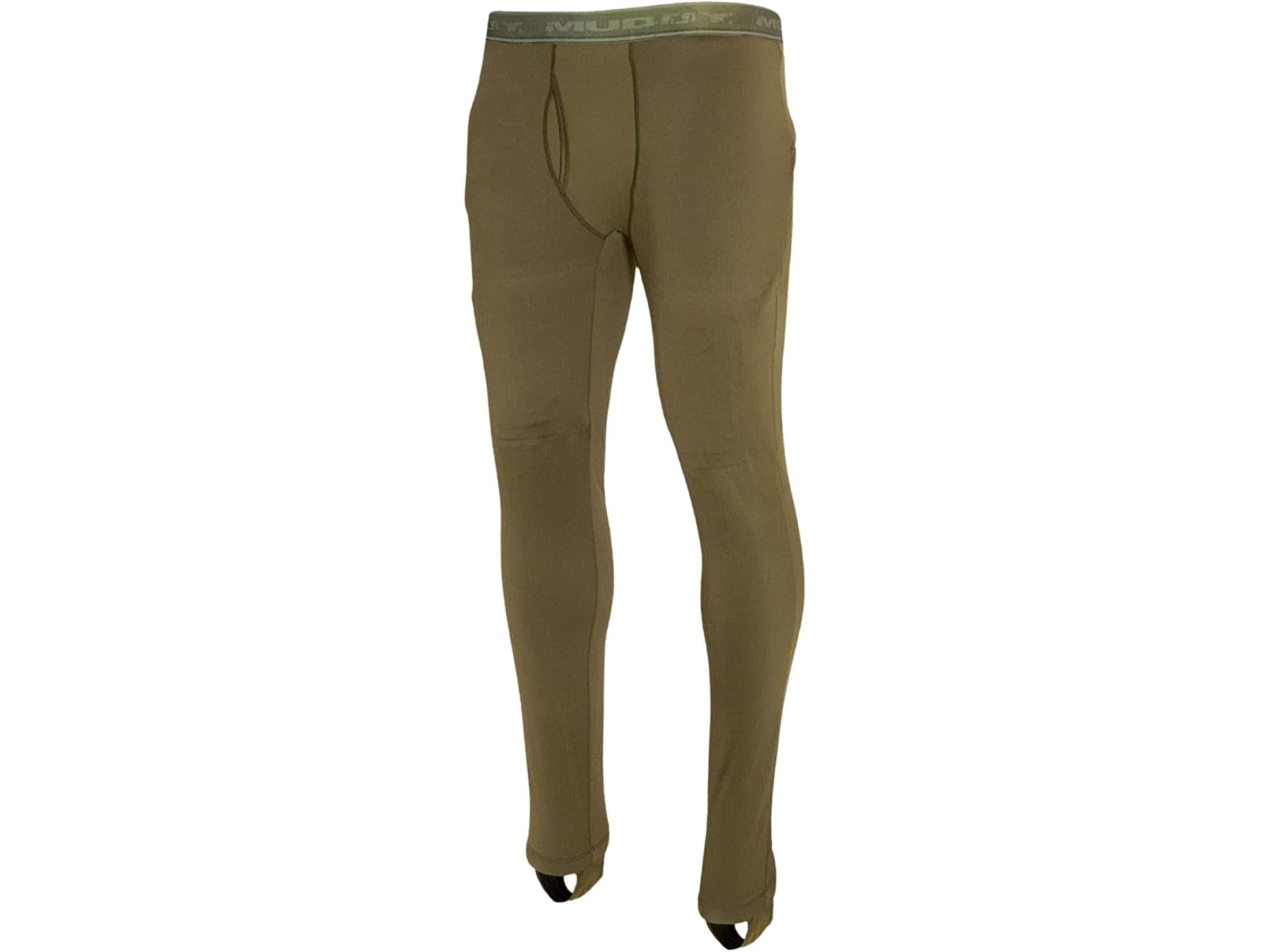 Muddy Outdoors Men's Nucleus Heated Base Layer Pants Brown Clay Large ...