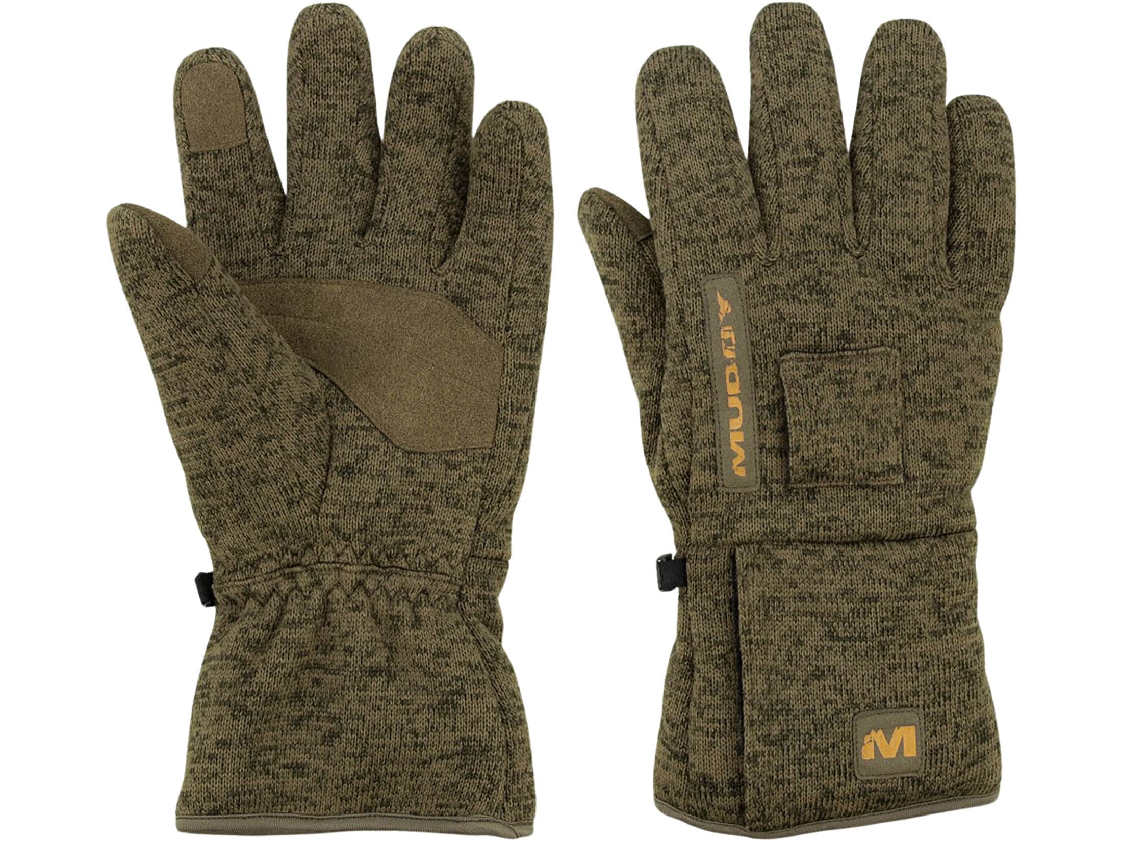 Muddy Outdoors Men's Nucleus Heated Midweight Gloves Brown Clay Medium ...