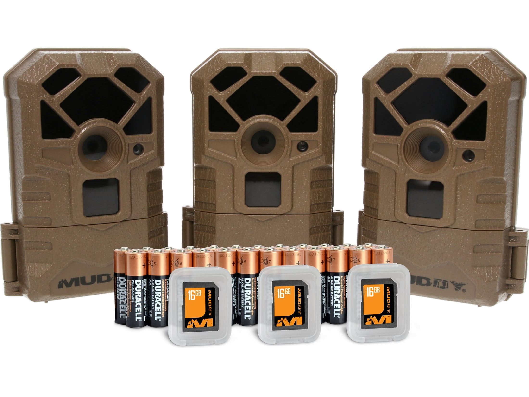 Muddy Pro Cam 14 Trail Camera for Hunting and Wildlife Photography, 3 ...