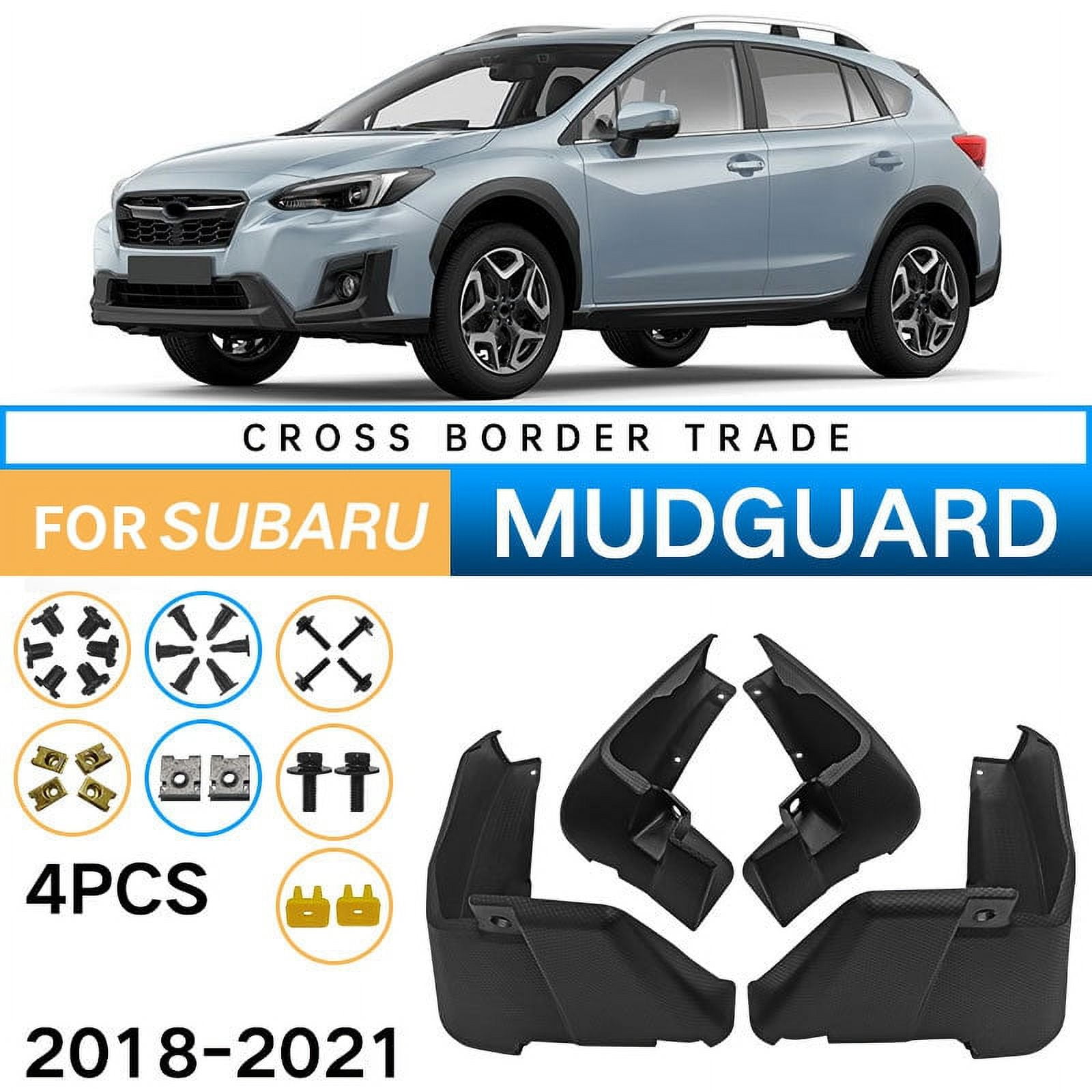 Mudflap for XV 2018-2021 Mud Flaps Guard Splash Flap Mudguard ...