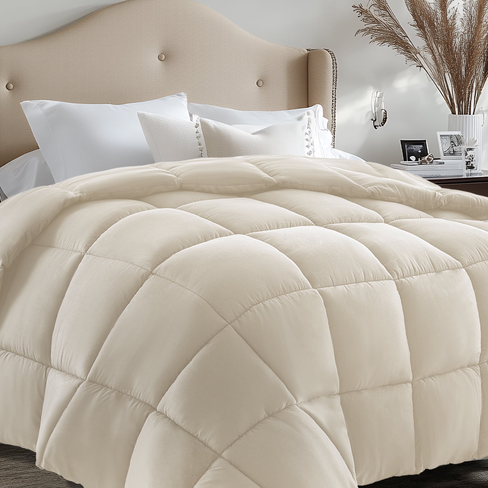 Mudie Comforter Queen Duvet Insert Reversible Washable Versatile All ...