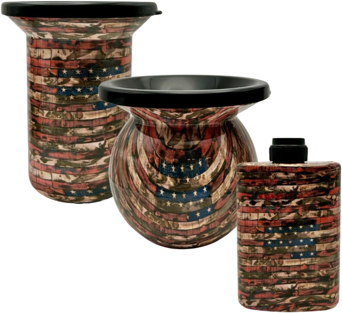 Mudjug Old Glory 3 Combo Pack (Roadie, Stealth, Classic) - Walmart.com