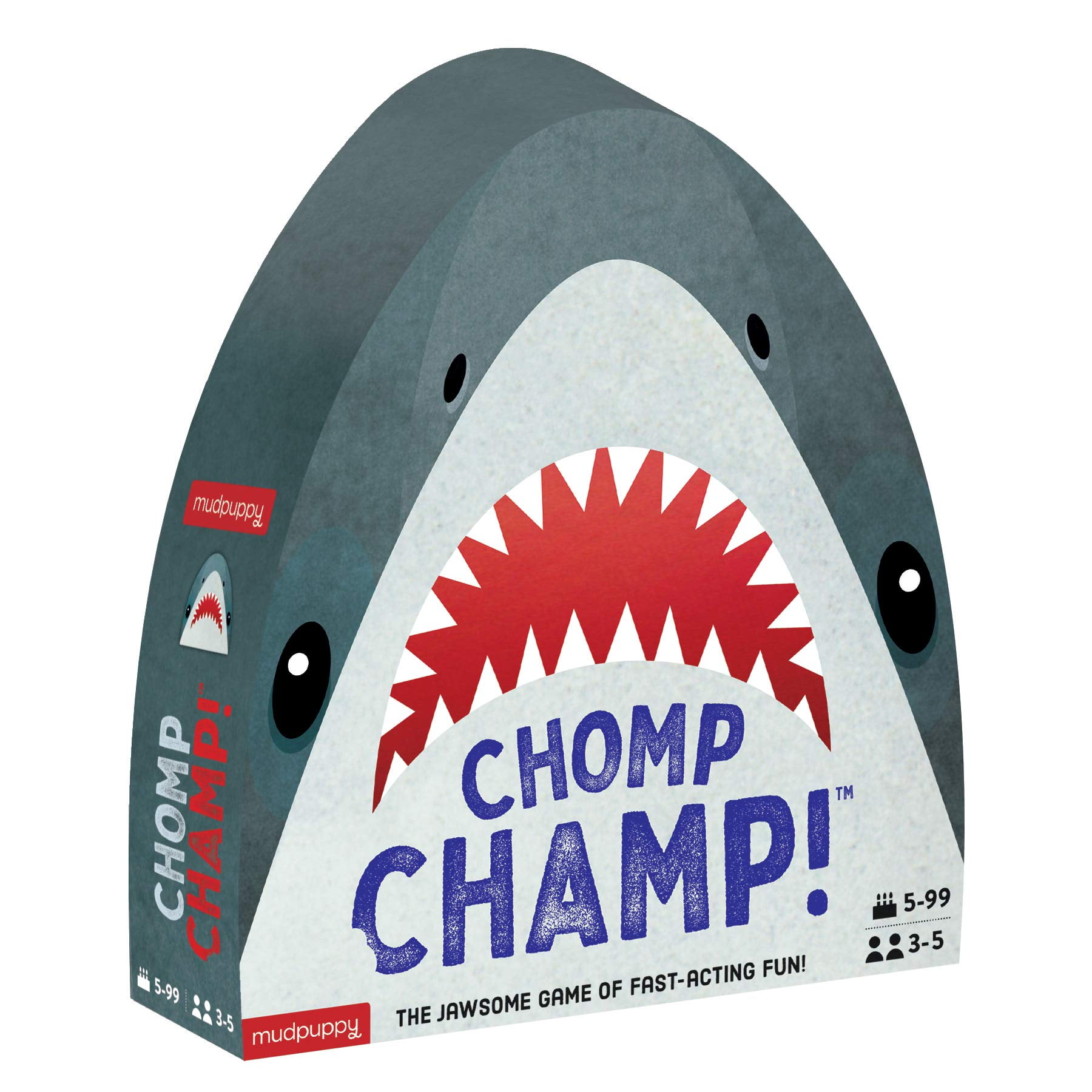 Mudpuppy Chomp Champ - AIF9 Fun Twist on Classic Spoons Game, Includes ...