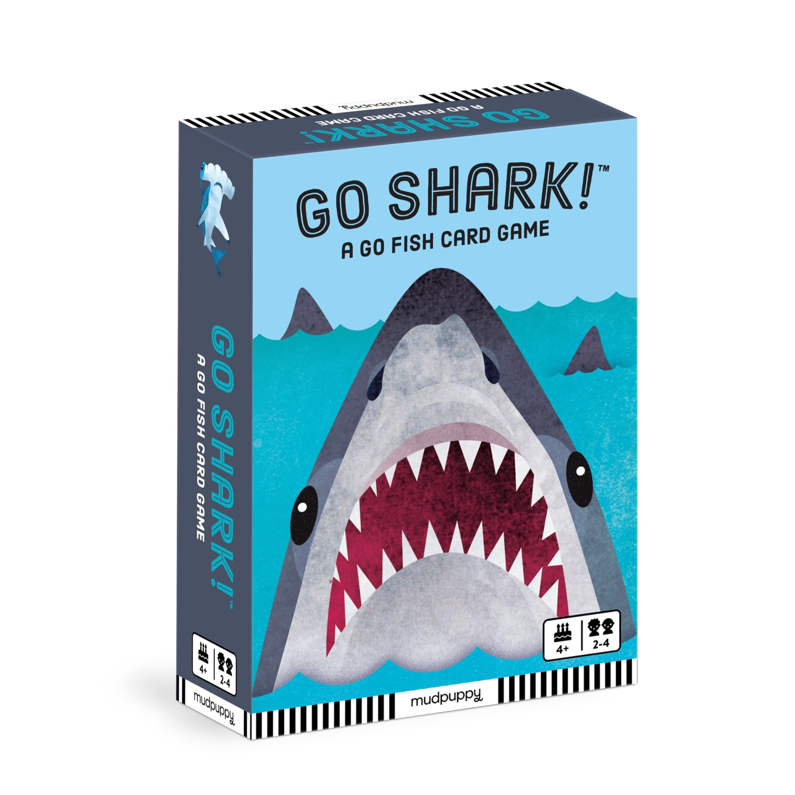Mudpuppy Go Shark! - Ferocious Version of Classic Kids Go Fish Card ...
