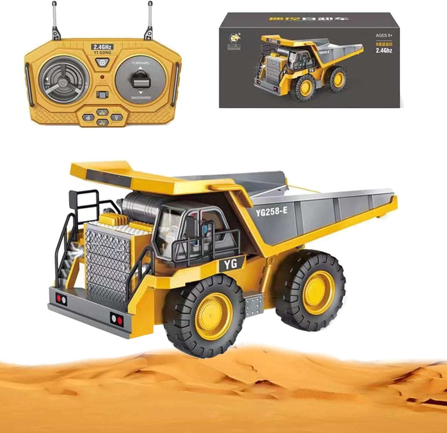 Mudsterz Excavator, Mudsterz Construction Rc, 2.4ghz Remote Control ...